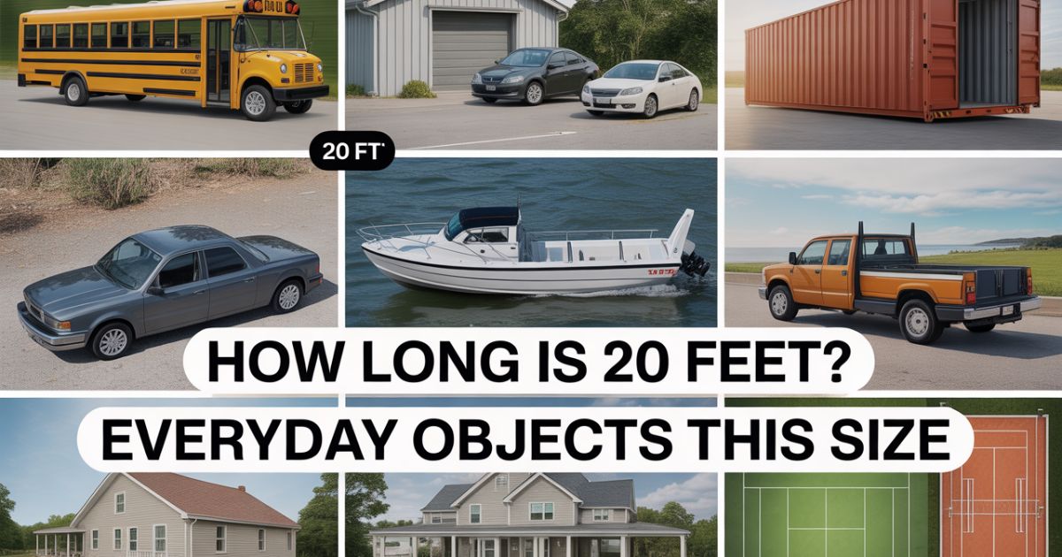 How Long is 20 Feet? 9 Common Things That Are Twenty Feet Long