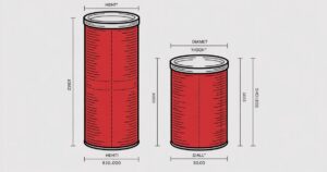 Pringles Can Dimensions: Size, Height, Length, Diameter & Everything ...